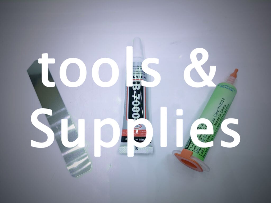 Tools & Supplies - Parts Plus Pods